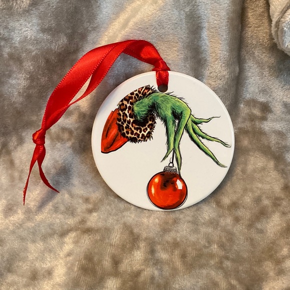 Holiday | Ceramic Christmas Ornament Grinch | Poshmark